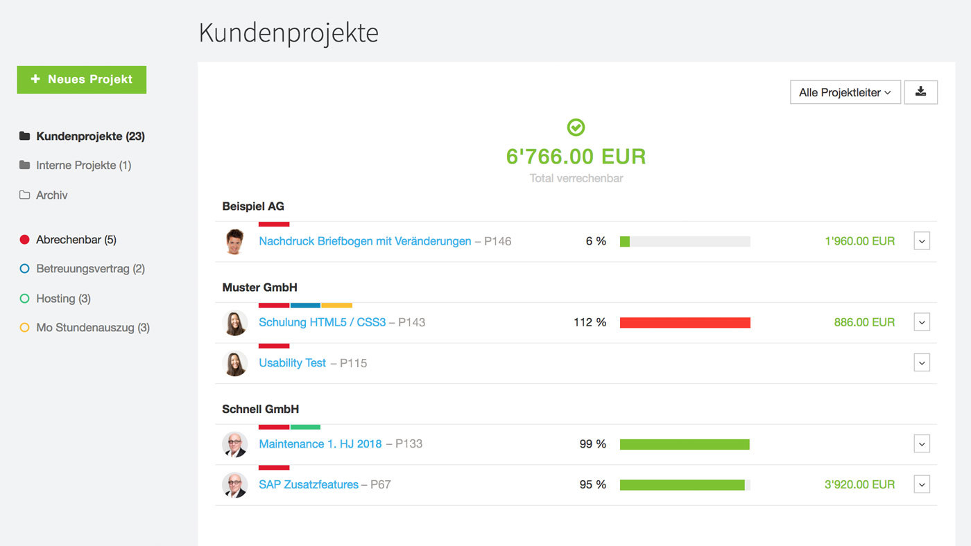 MOCO - Agentursoftware Guide