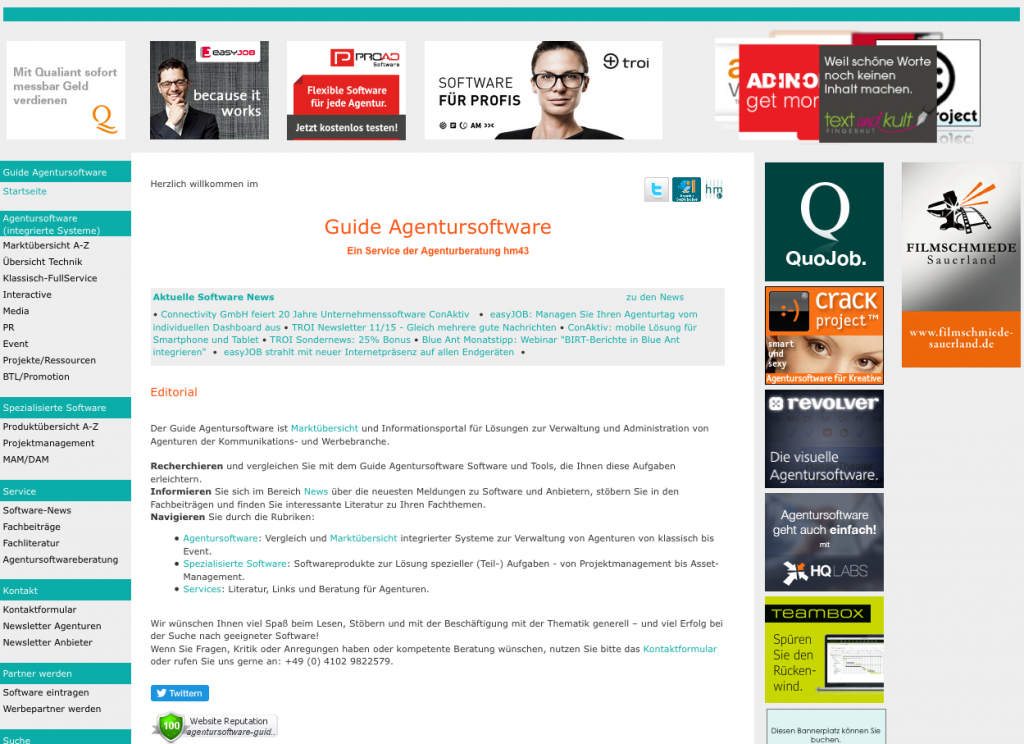 Guide Jahresrückblick 2019 - Agentursoftware Guide