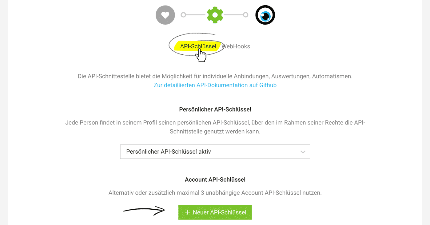 Neu bei MOCO: Globaler Account API-Schlüssel MOCO - Agentursoftware Guide